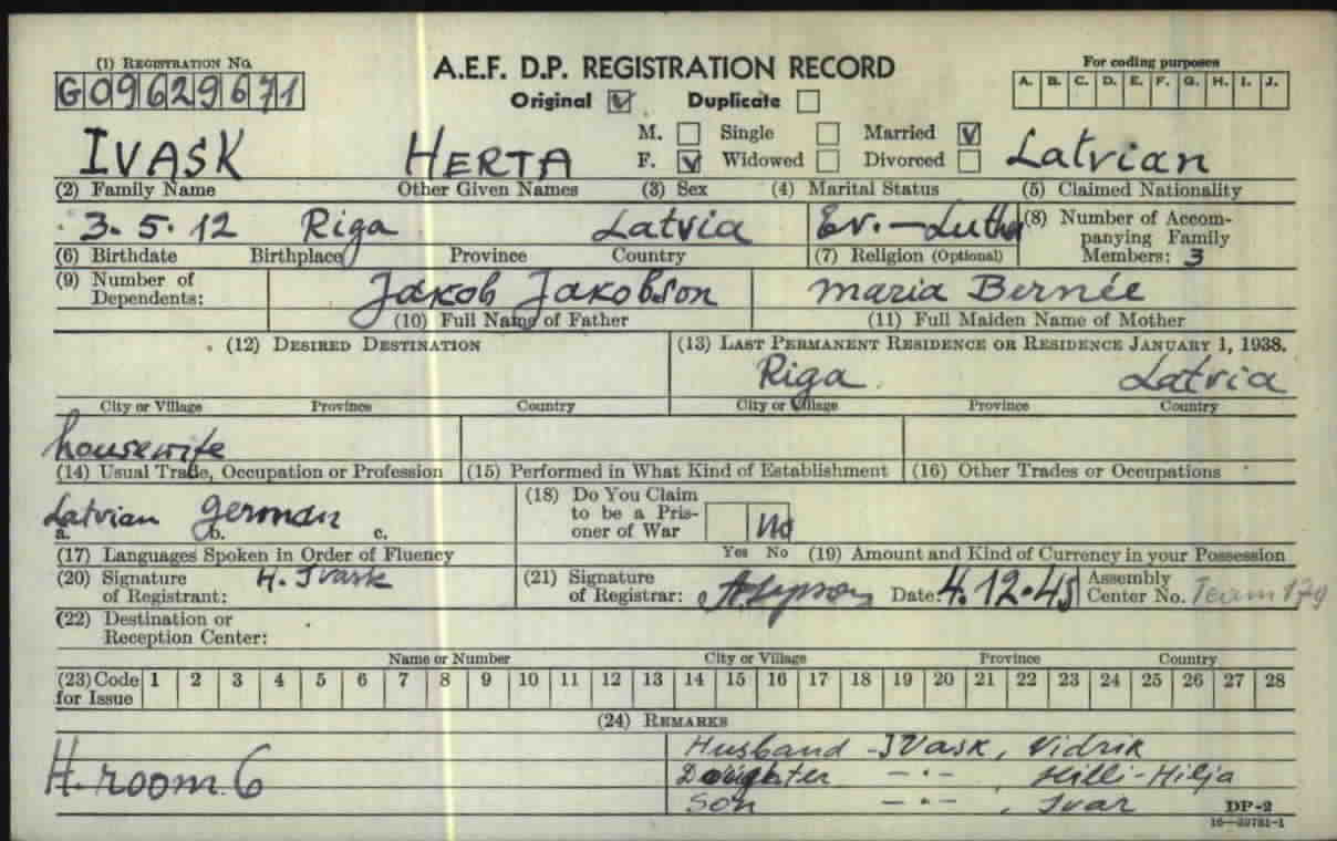 Arolsen Archives - International Center on Nazi Persecution | 03010101 ...