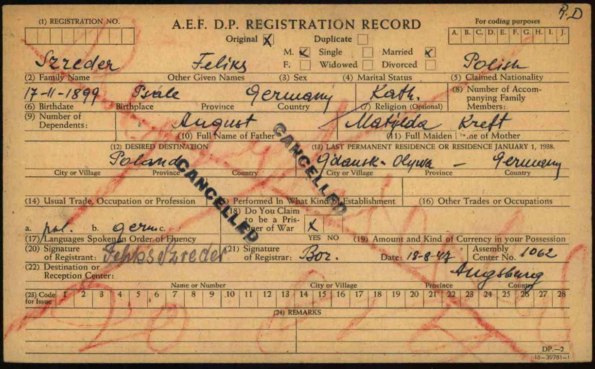 Arolsen Archives - International Center on Nazi Persecution | 03010101 ...