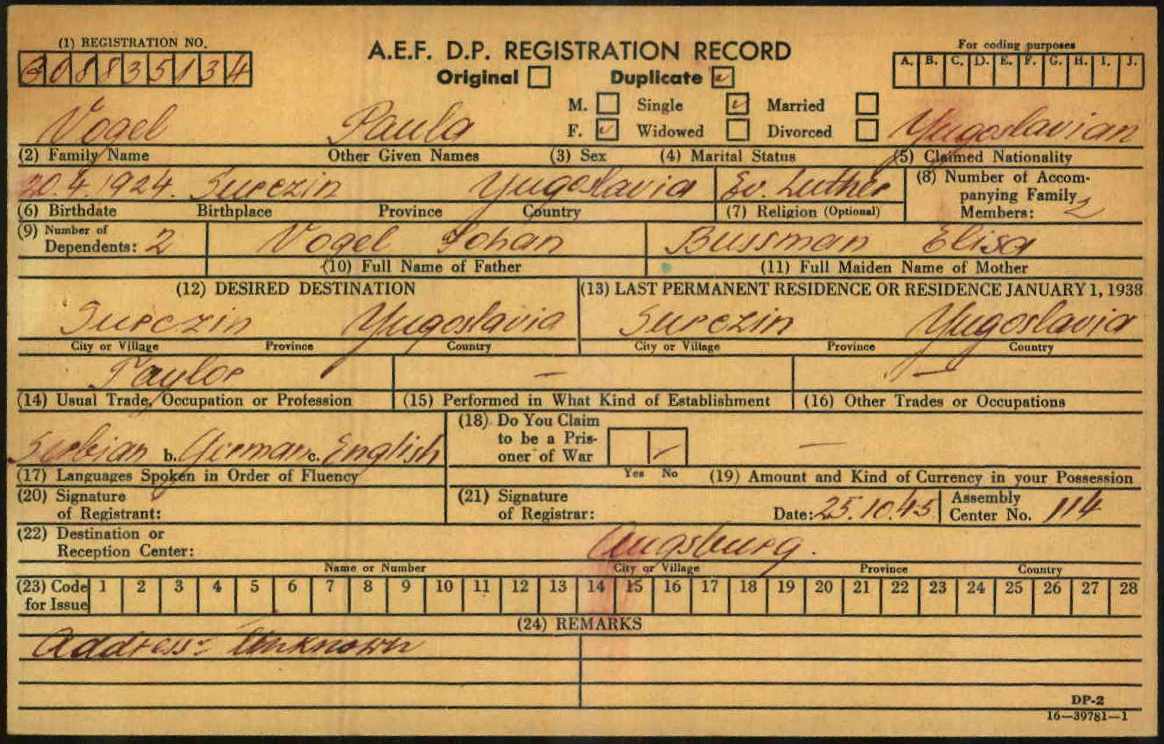 Arolsen Archives - International Center on Nazi Persecution | 03010101 ...