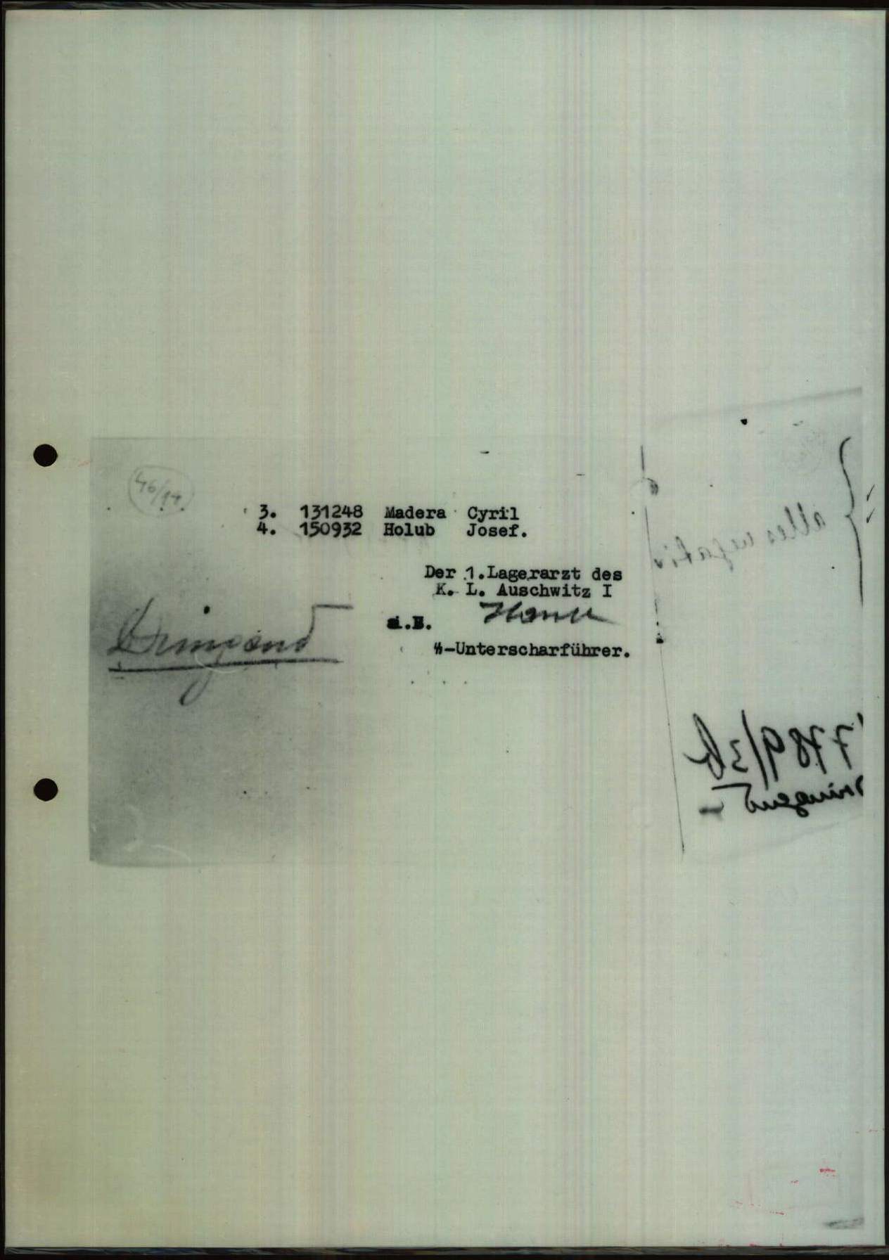 Explore documents of the Arolsen Archives | DE ITS 1.1.2.1 - List ...