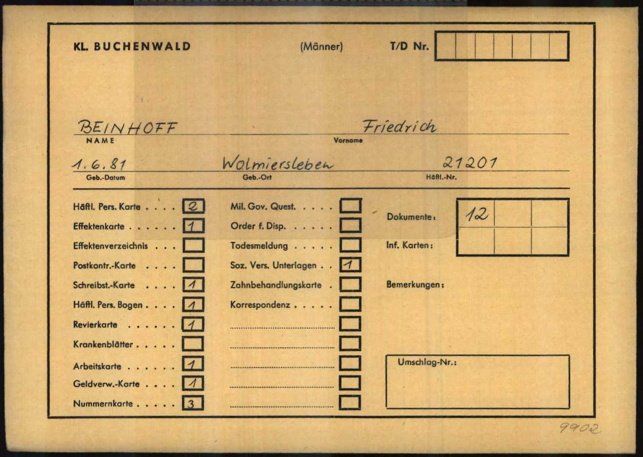 Arolsen Archives - International Center on Nazi Persecution | 01010503 ...