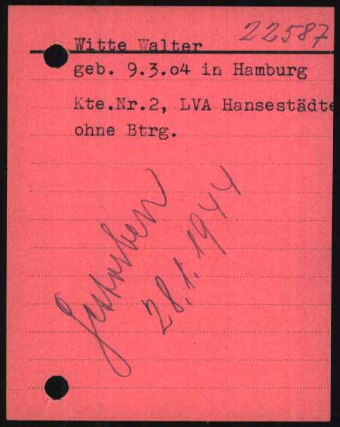 Arolsen Archives - International Center on Nazi Persecution | 01010503 ...