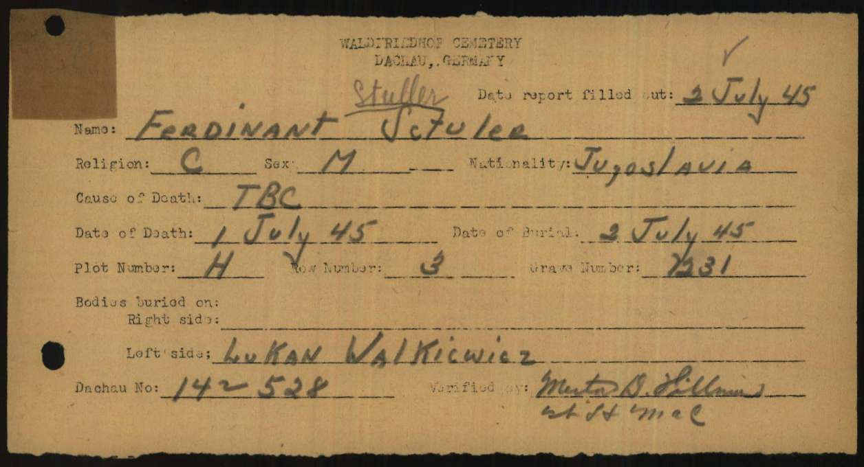 Arolsen Archives - International Center on Nazi Persecution | 01010602 ...