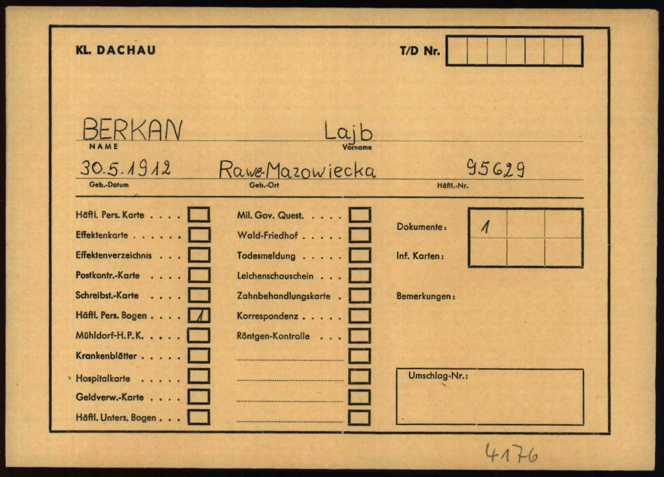 Arolsen Archives - International Center on Nazi Persecution | 01010602 ...