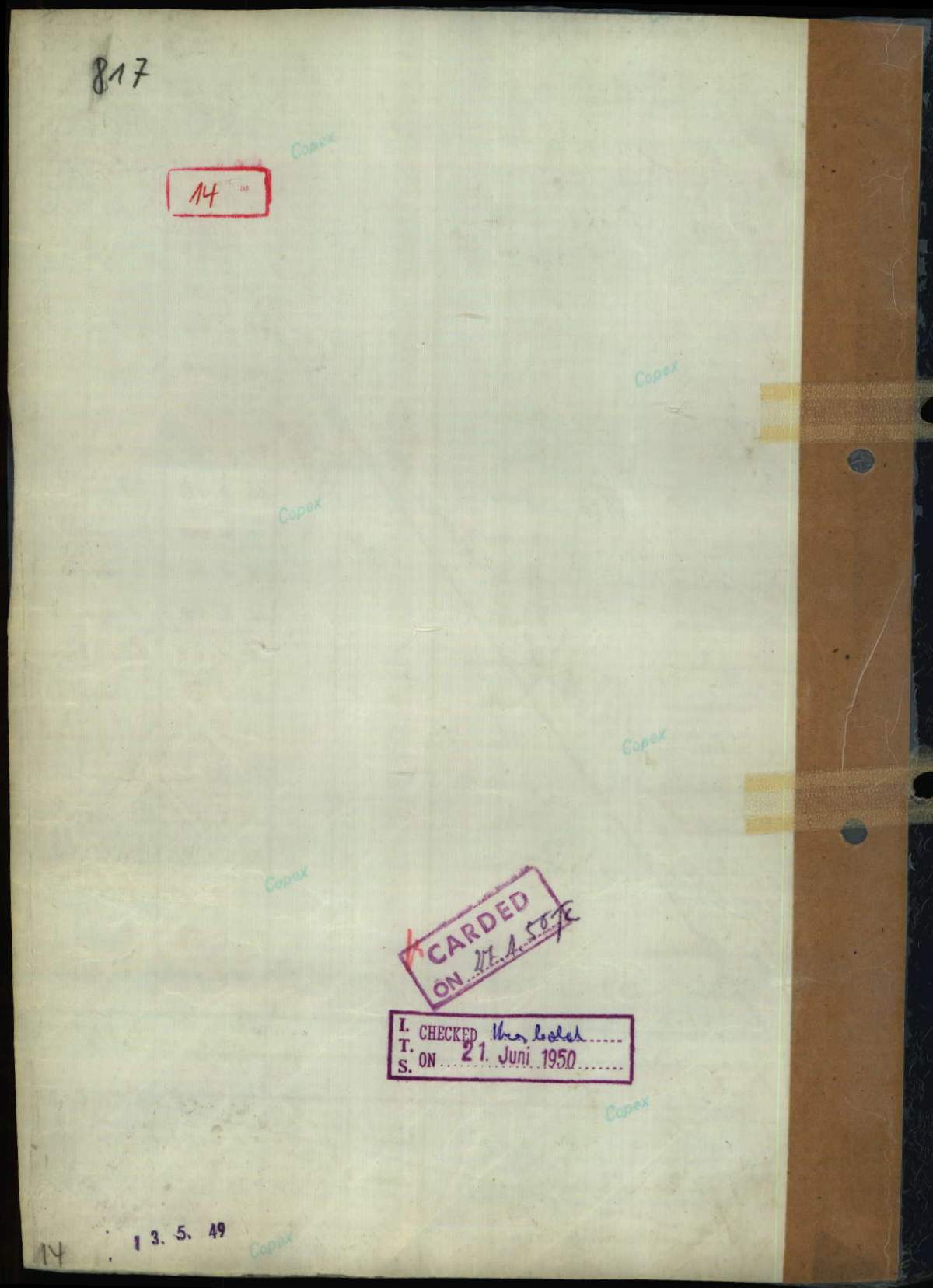 Arolsen Archives - International Center on Nazi Persecution | 8102800 ...