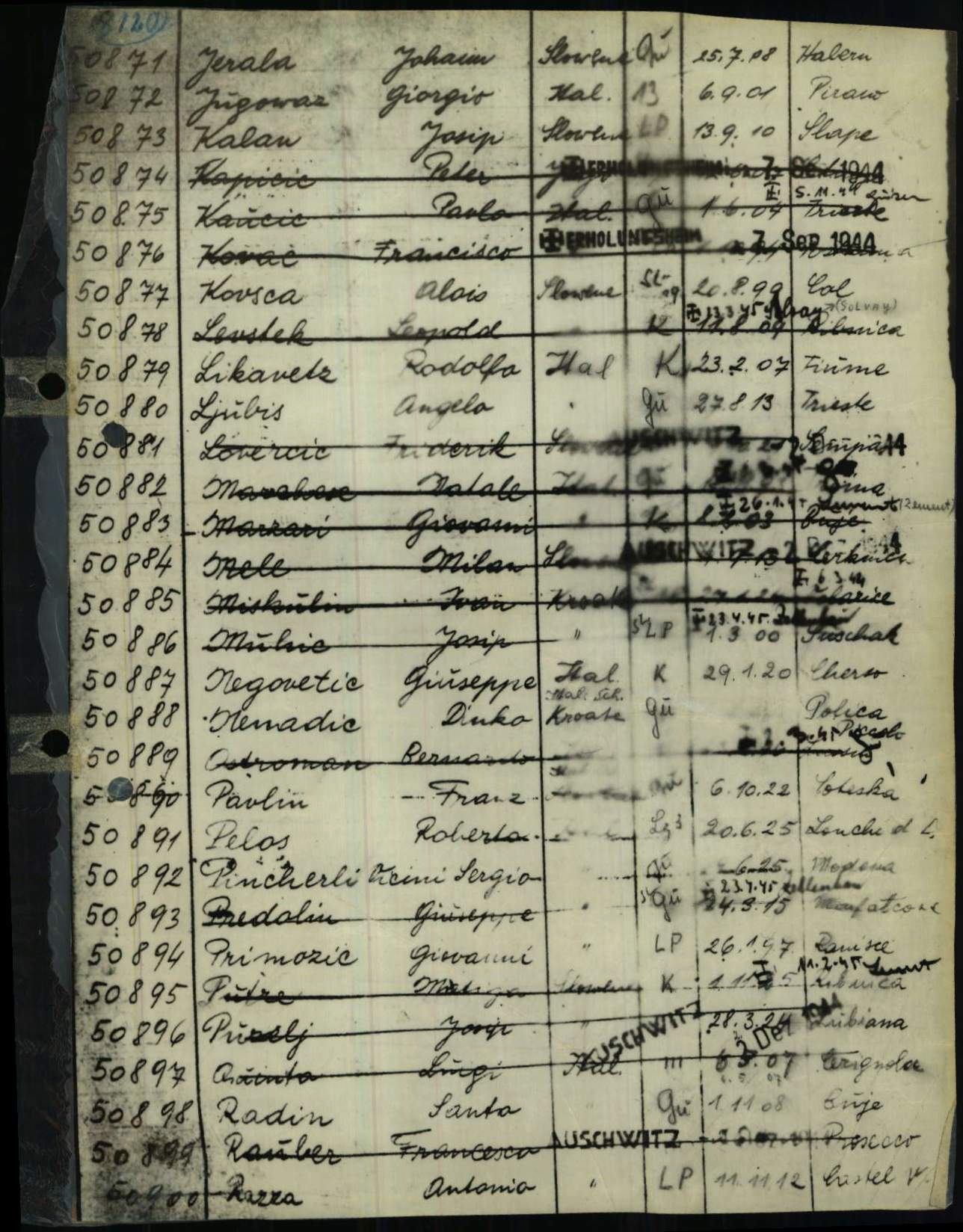 Arolsen Archives - International Center on Nazi Persecution | 8102800 ...