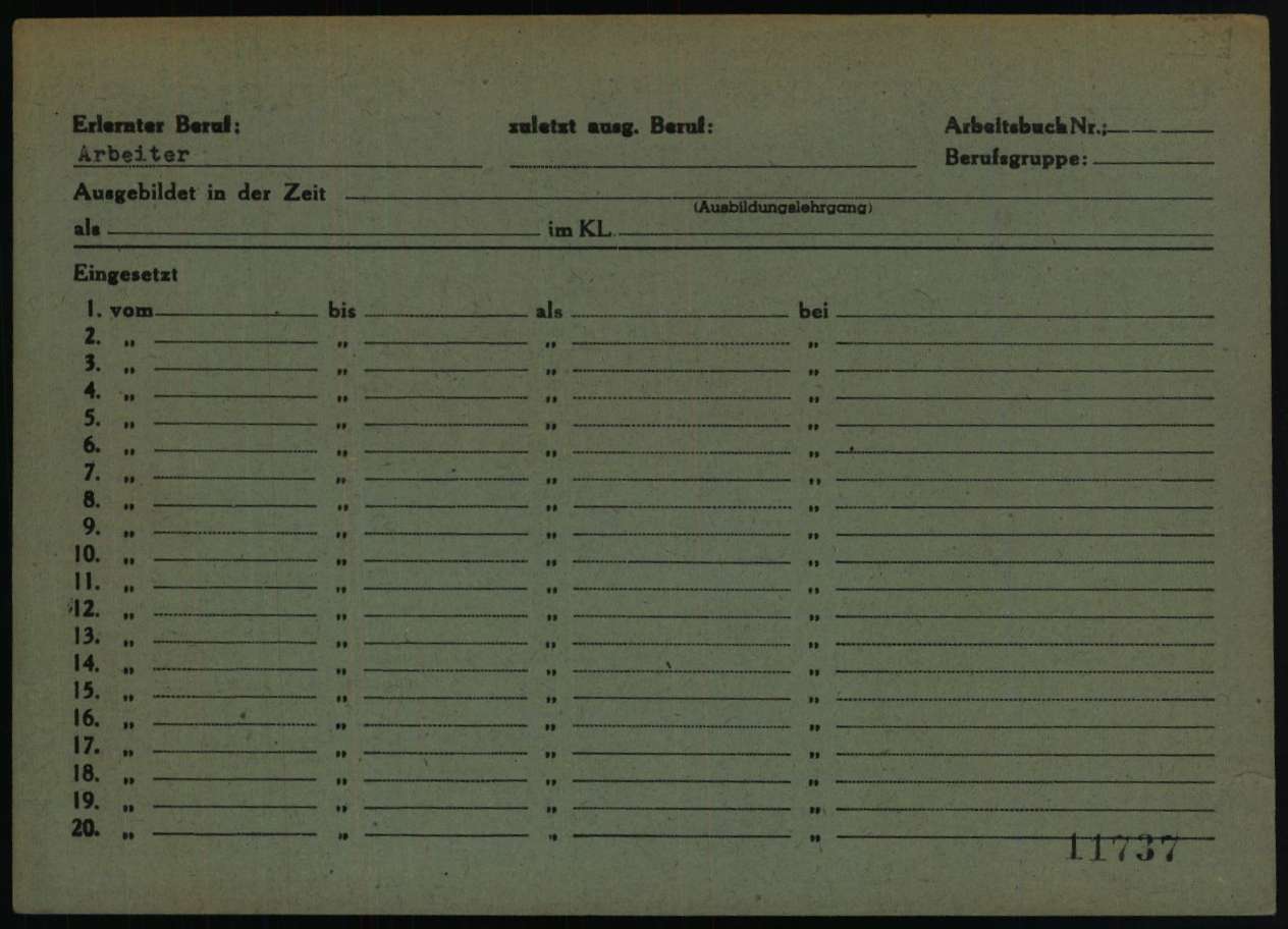 Arolsen Archives - International Center on Nazi Persecution | 01012603 ...