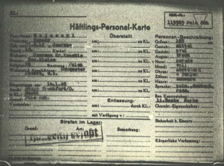 Arolsen Archives - International Center on Nazi Persecution | 01012603 ...