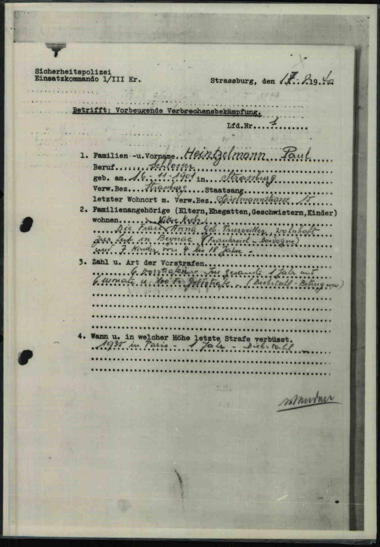 Arolsen Archives - International Center on Nazi Persecution | 2274001 ...