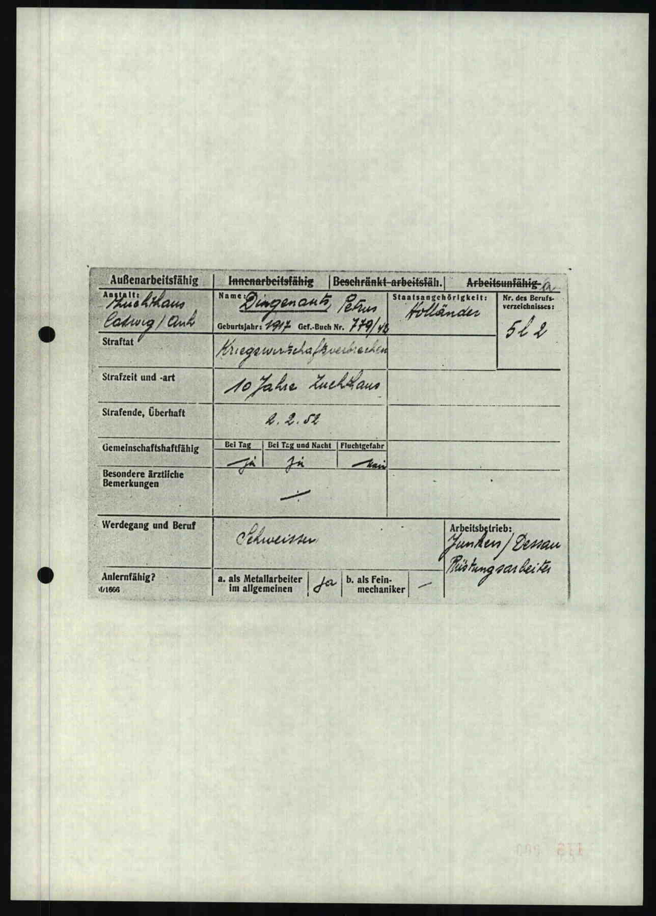 Arolsen Archives - International Center on Nazi Persecution | 5448027 ...