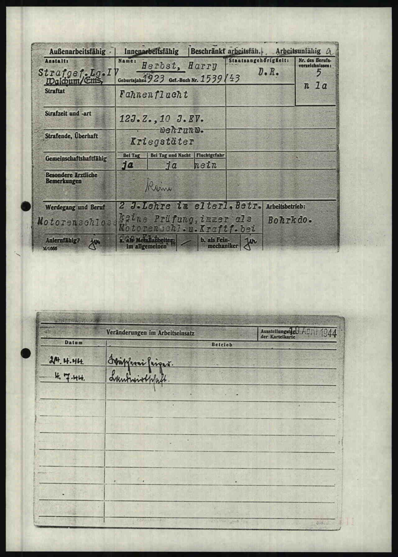 Arolsen Archives - International Center on Nazi Persecution | 5448038 ...