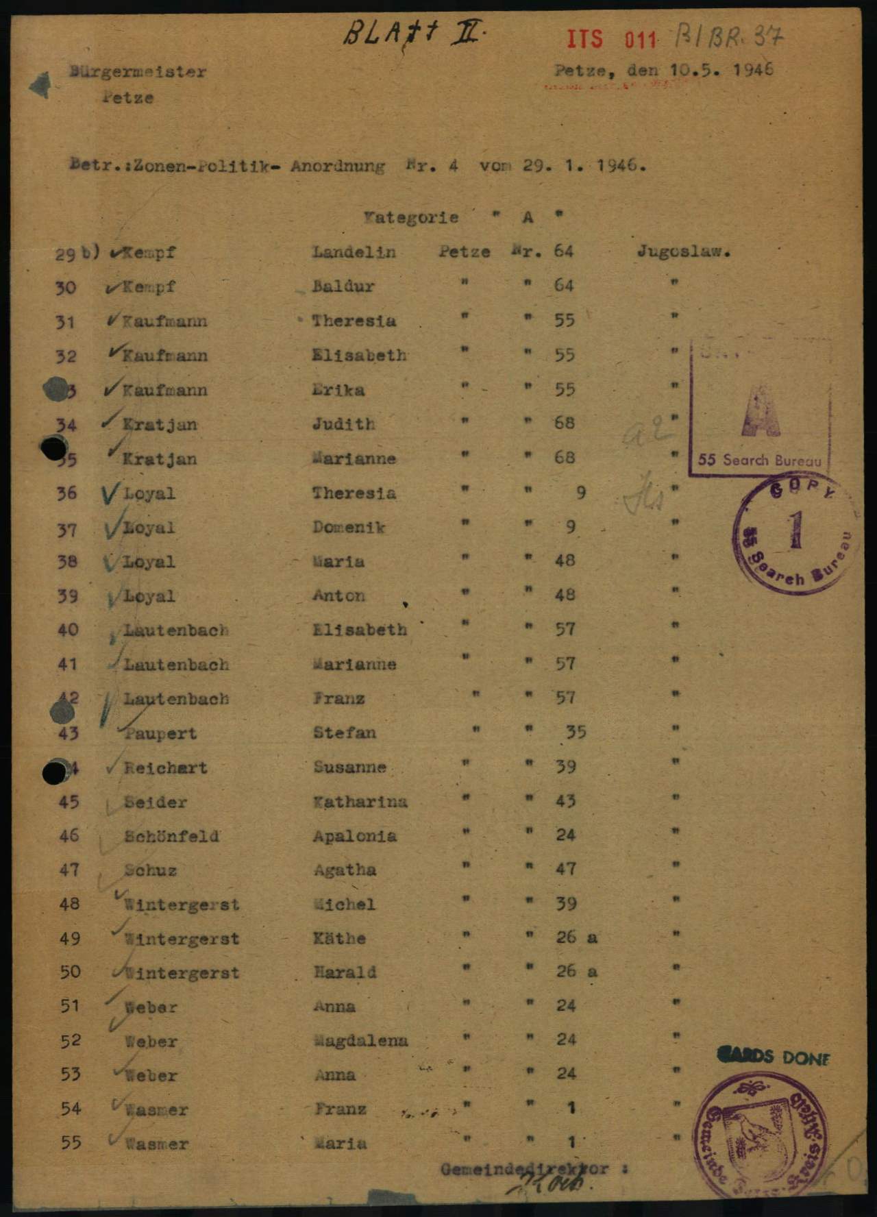 Arolsen Archives - International Center on Nazi Persecution | DE ITS 2 ...