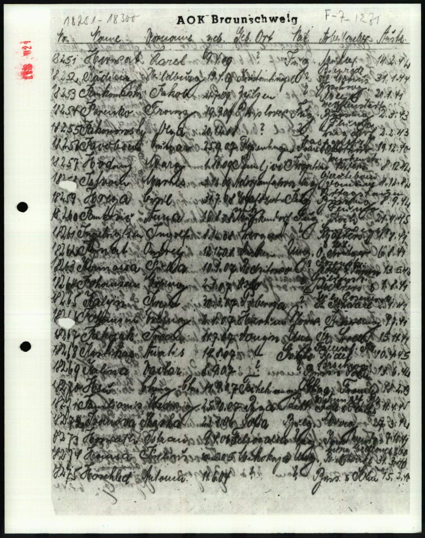 Entdecke die Dokumente der Arolsen Archives | DE ITS 2.1.2.1 NI ...