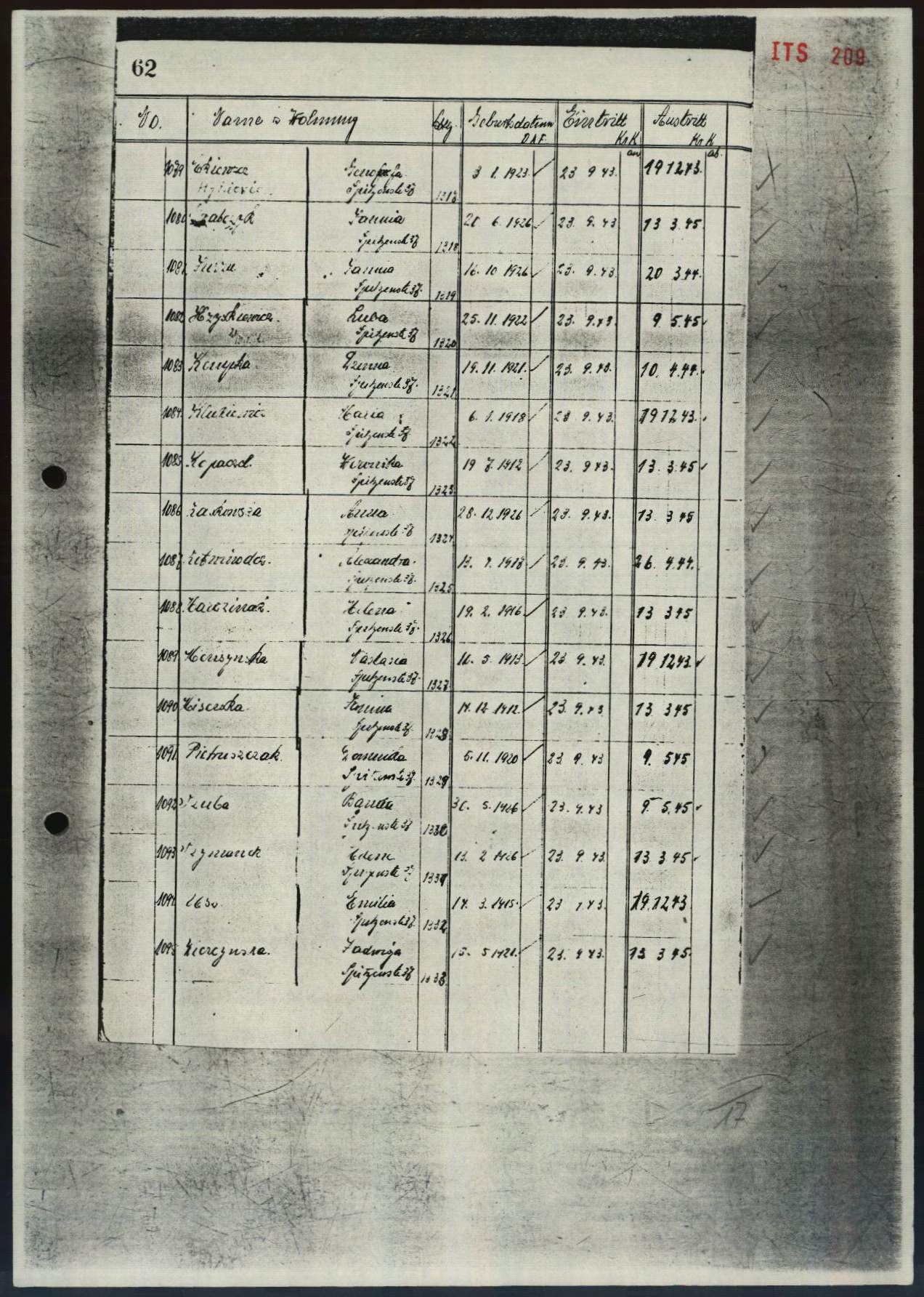 Arolsen Archives - International Center on Nazi Persecution | 3739000 ...