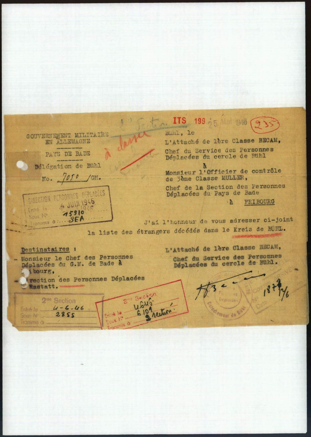Entdecke die Dokumente der Arolsen Archives | DE ITS 2.1.3.1 BW ...