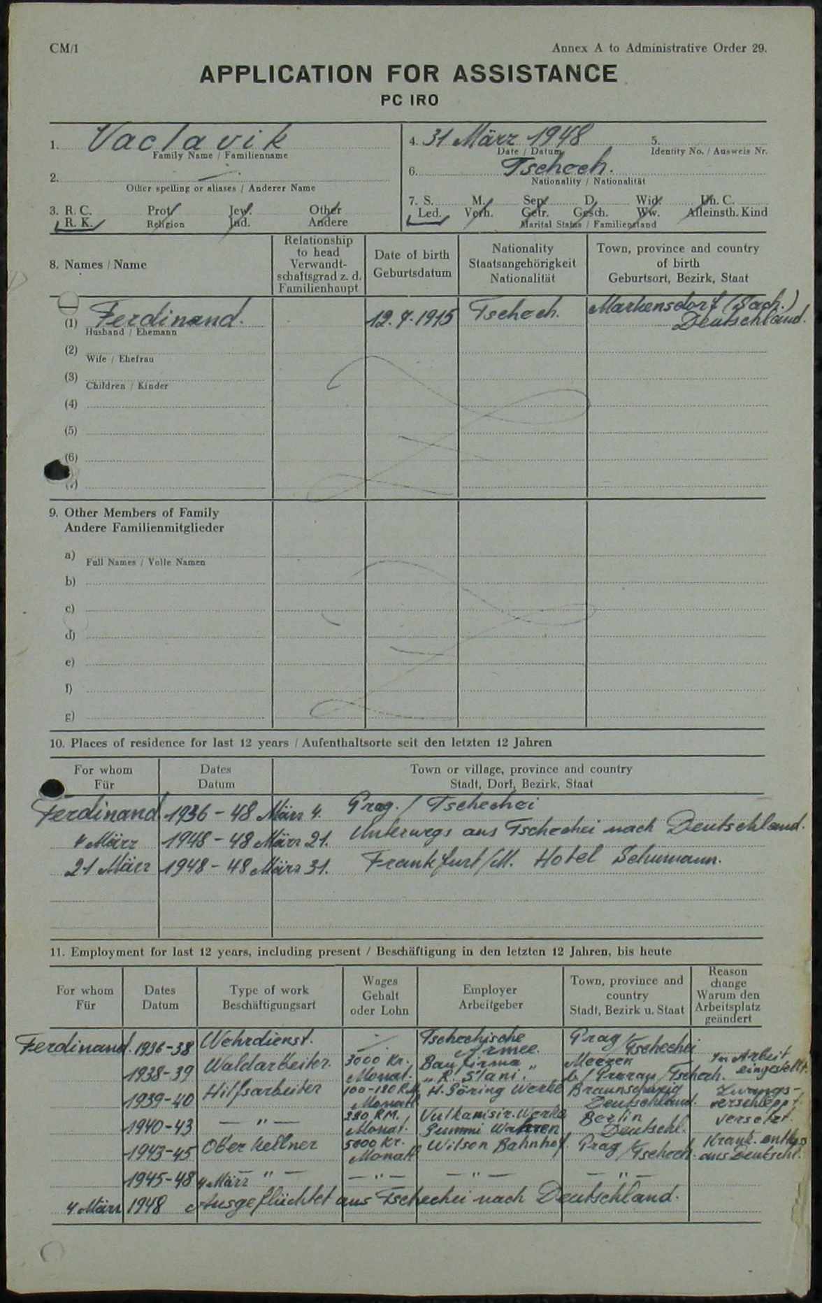 Arolsen Archives - International Center on Nazi Persecution | 32110000 ...