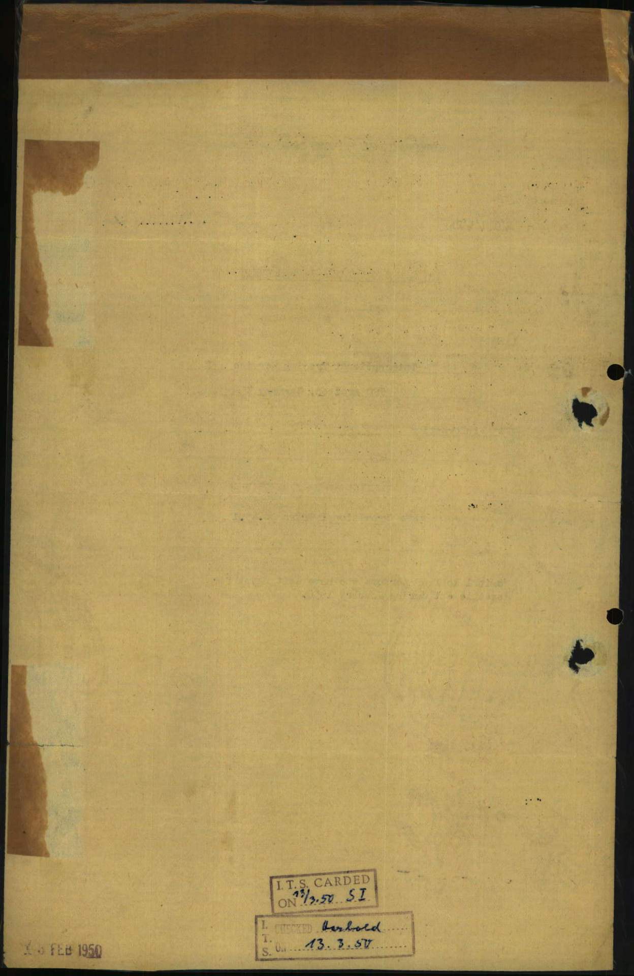 Explore documents of the Arolsen Archives | DE ITS 3.1.3.2 - Passenger ...