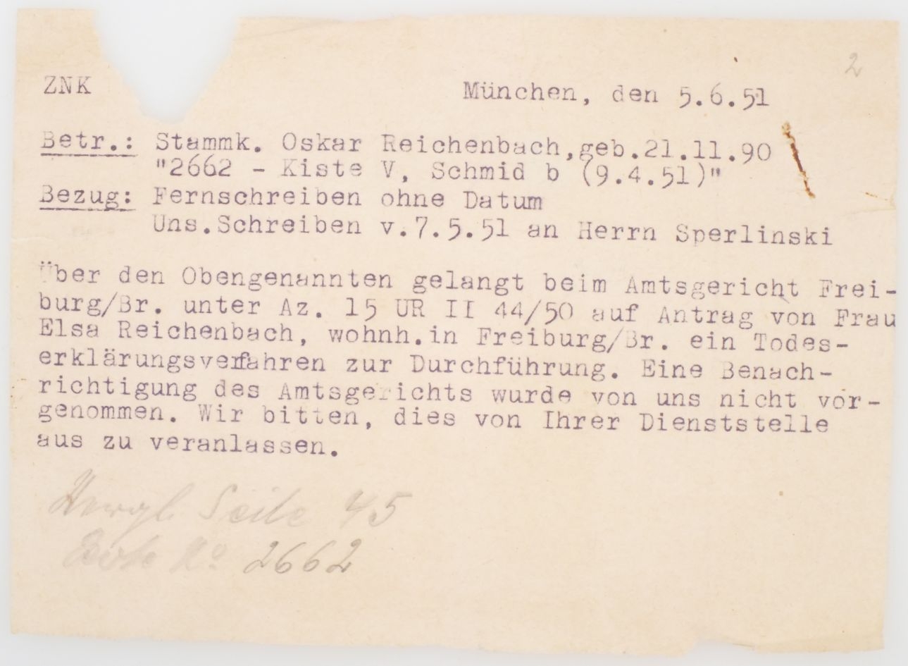 Arolsen Archives - International Center on Nazi Persecution | 129100138 ...