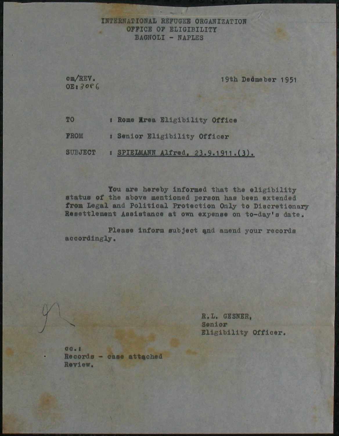 Arolsen Archives - International Center on Nazi Persecution | 03020102 ...