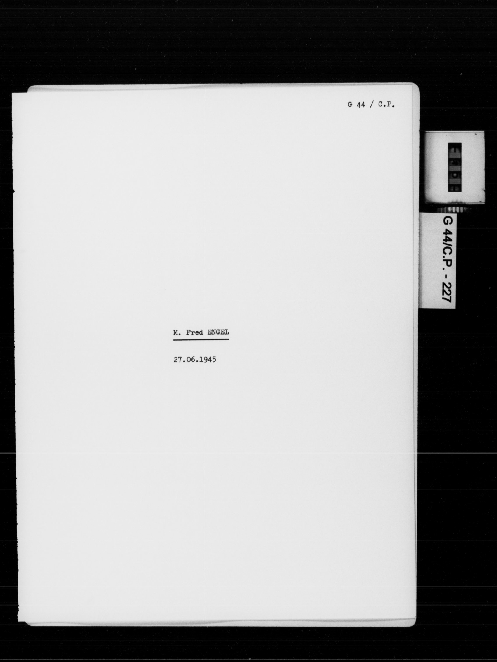 Arolsen Archives - International Center on Nazi Persecution | 11000615 ...