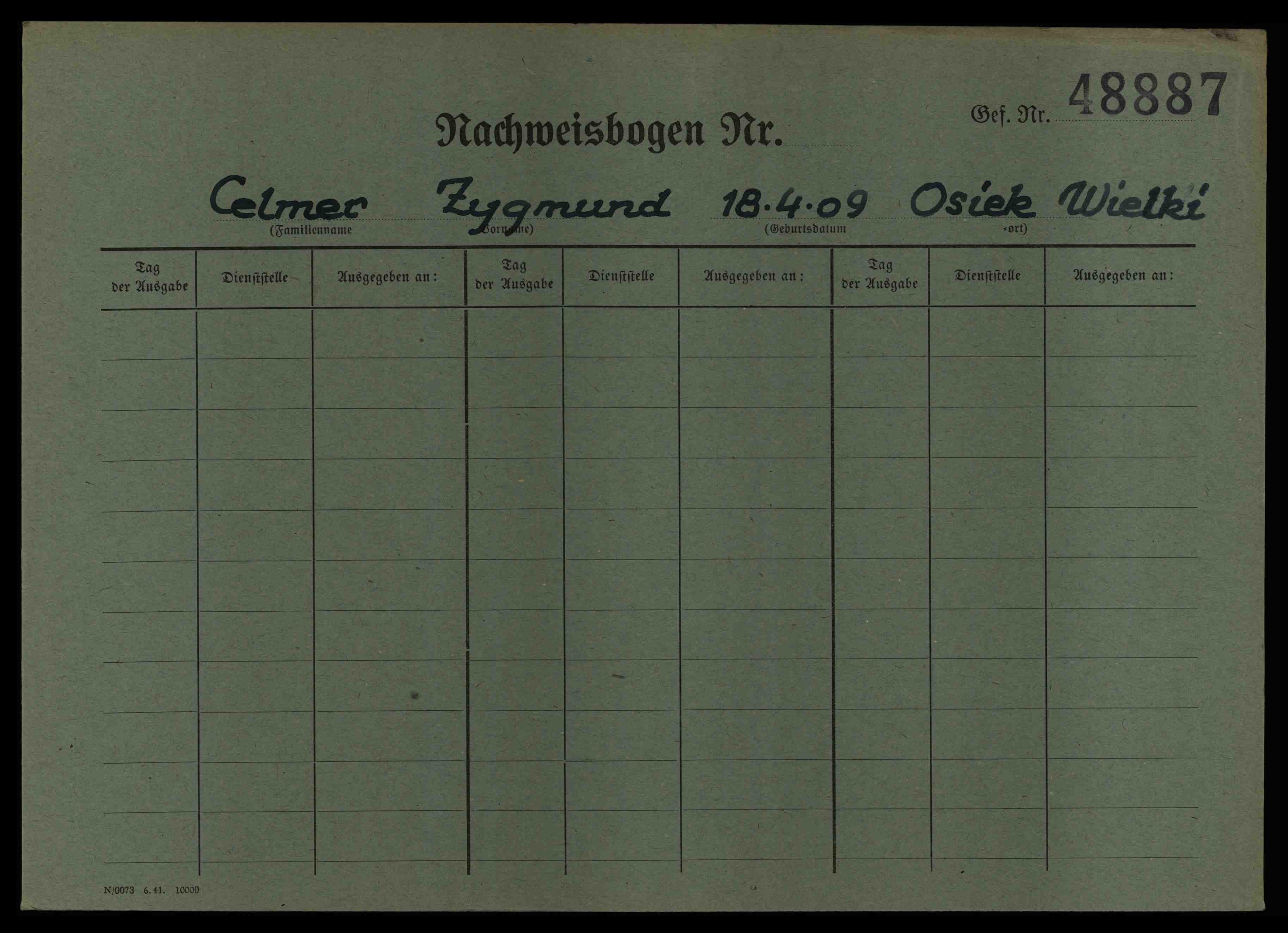 Arolsen Archives - International Center on Nazi Persecution | 911610003 ...