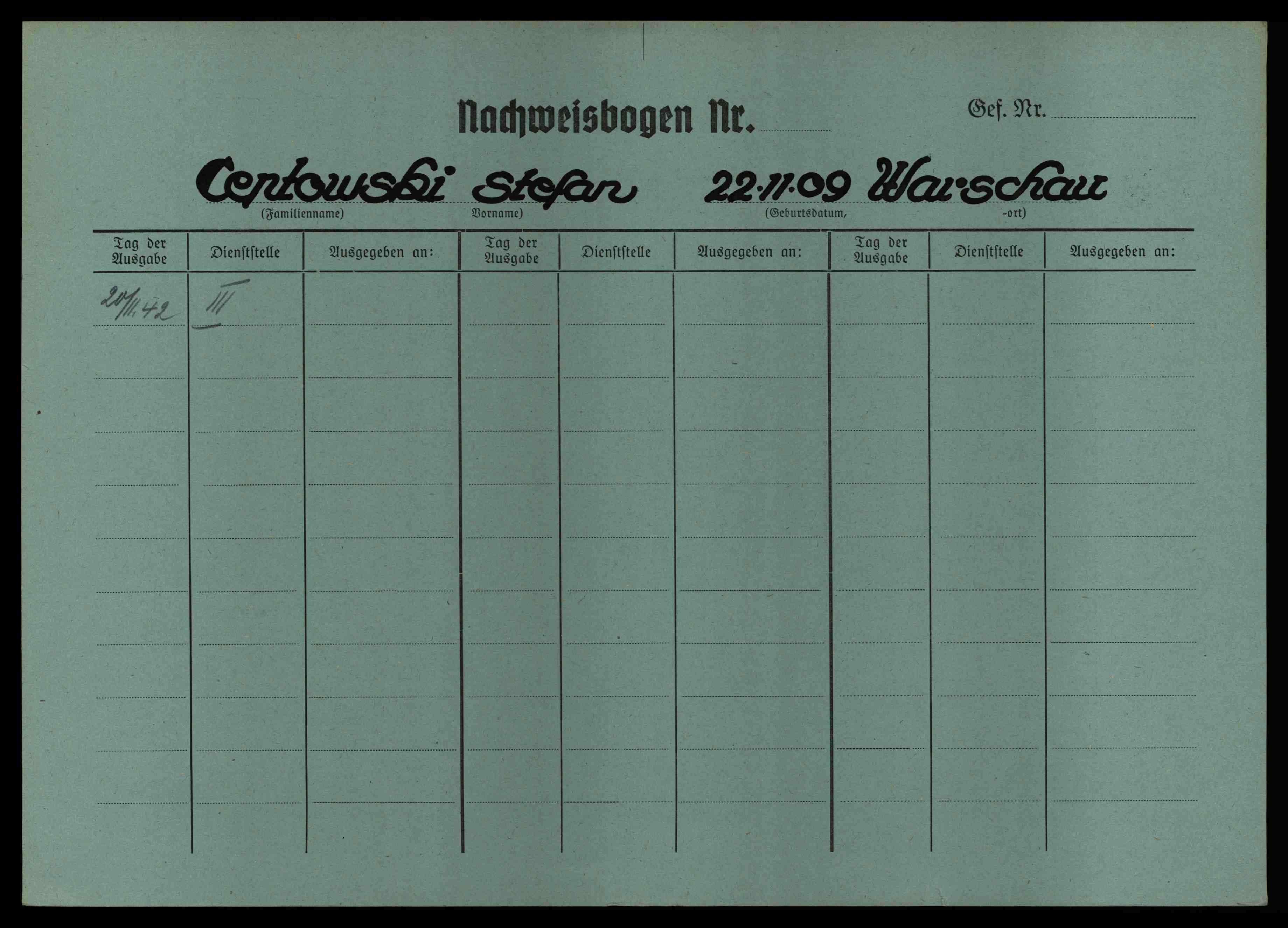 Arolsen Archives - International Center on Nazi Persecution | 911610003 ...