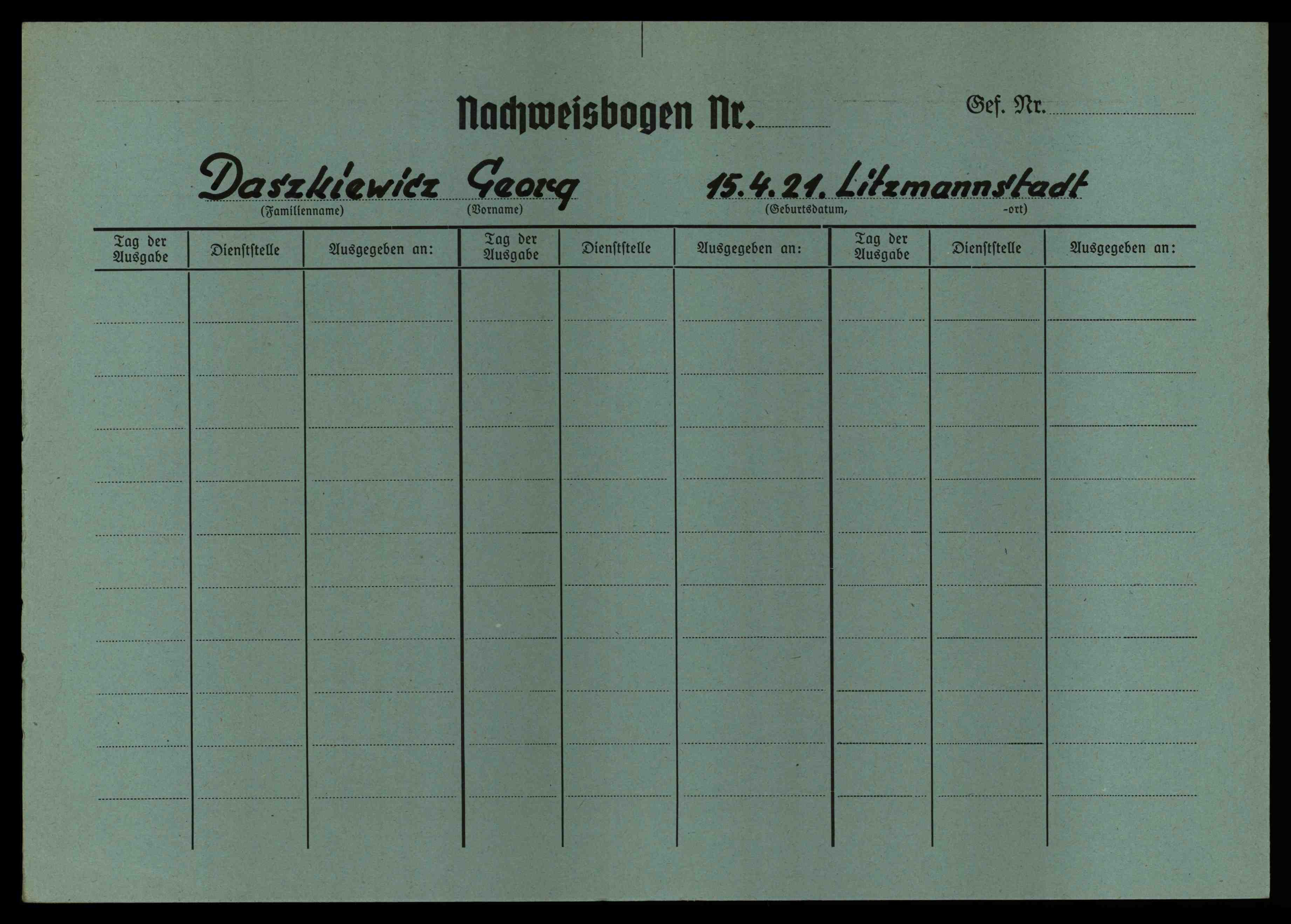 Arolsen Archives - International Center on Nazi Persecution | 911610004 ...