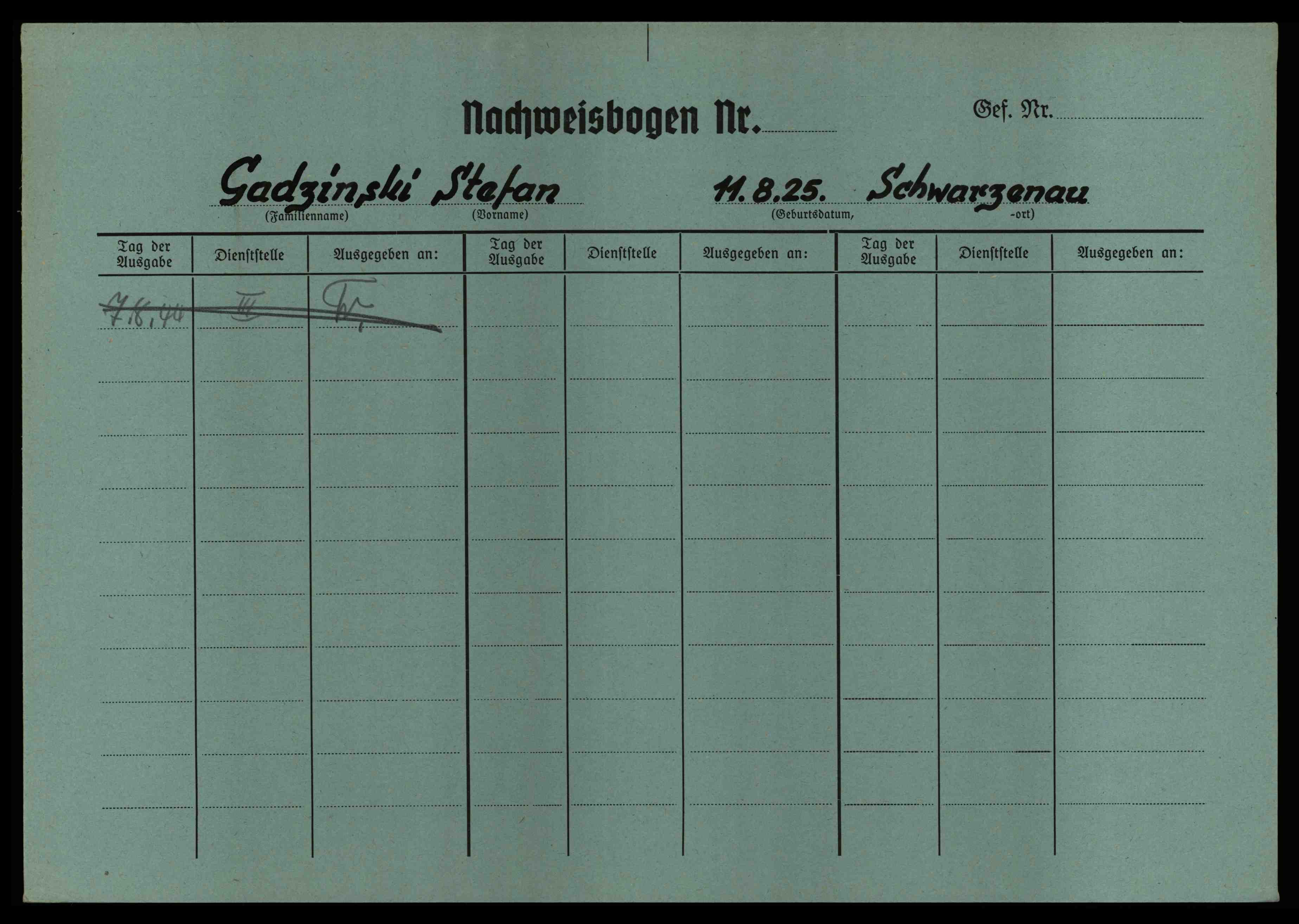 Arolsen Archives - International Center on Nazi Persecution | 911610007 ...