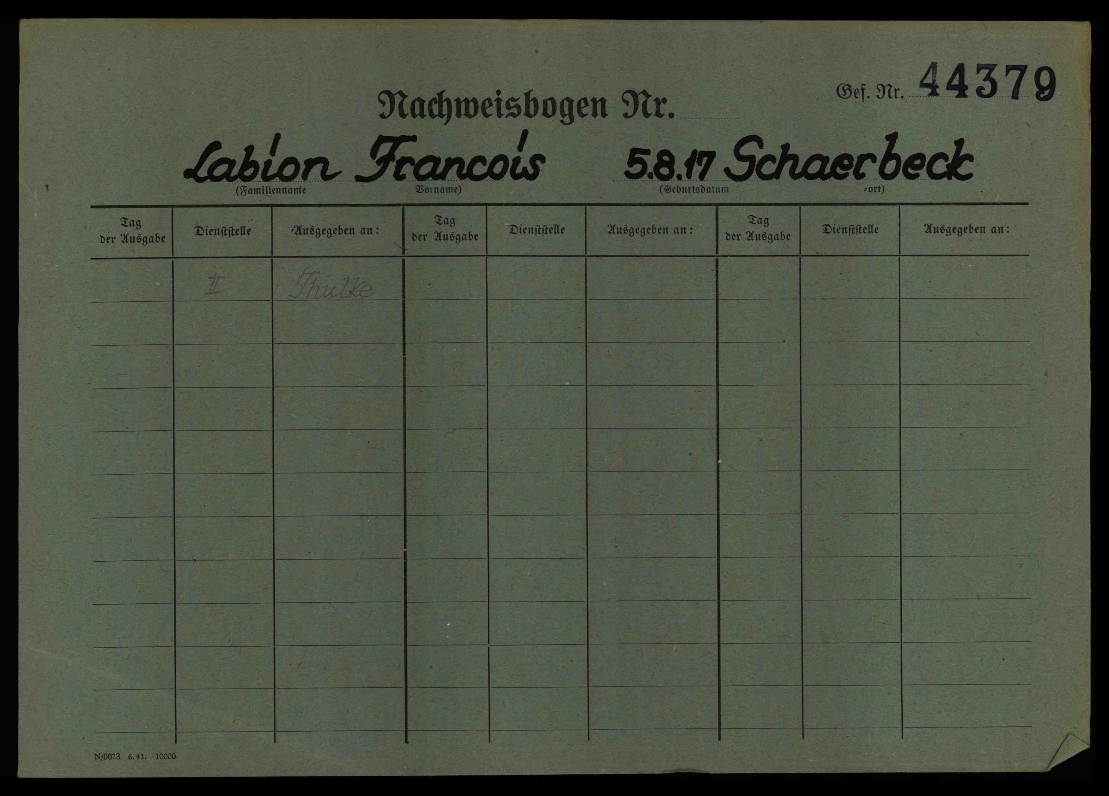 Arolsen Archives - International Center on Nazi Persecution | 911610012 ...