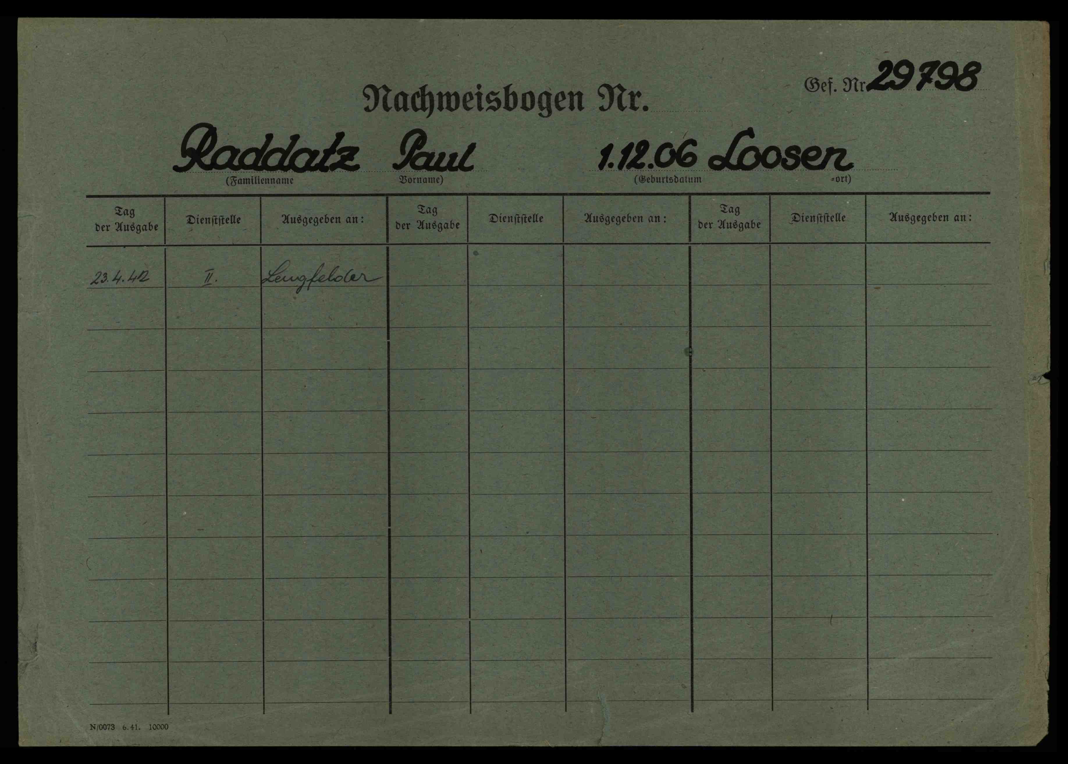 Arolsen Archives - International Center on Nazi Persecution | 911610018 ...