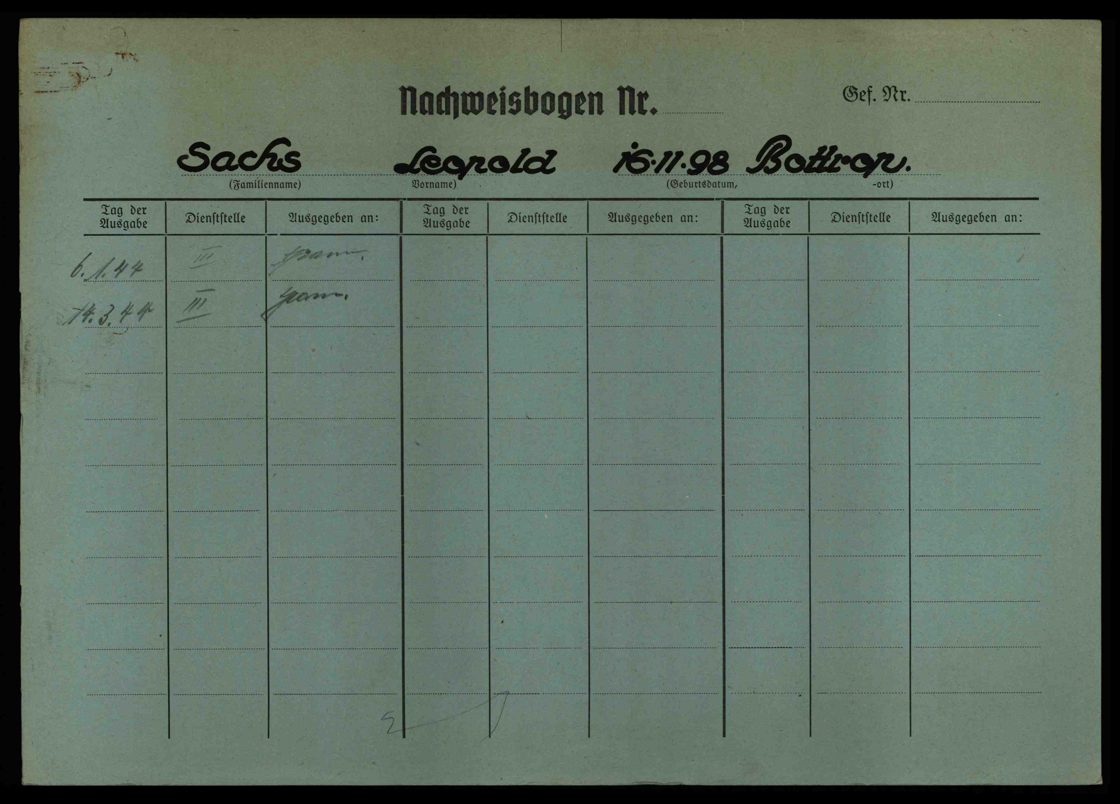 Arolsen Archives - International Center on Nazi Persecution | 911610019 ...