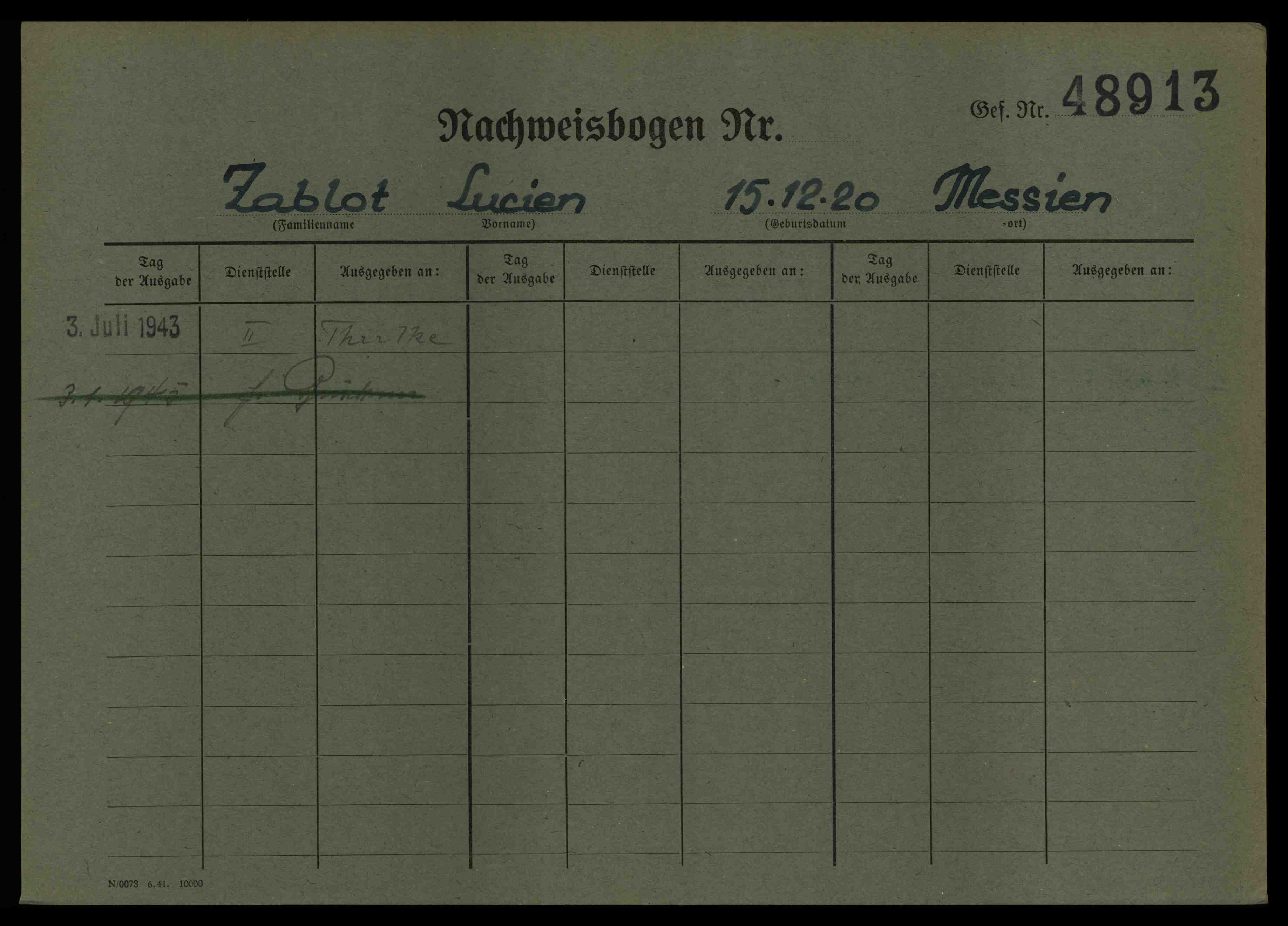 Arolsen Archives - International Center on Nazi Persecution | 911610026 ...