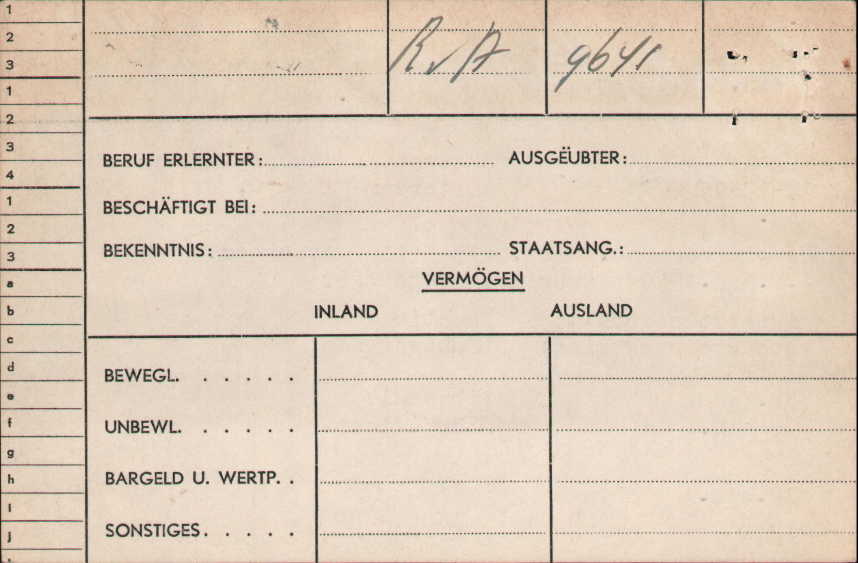 Arolsen Archives - International Center on Nazi Persecution | 01020402 ...